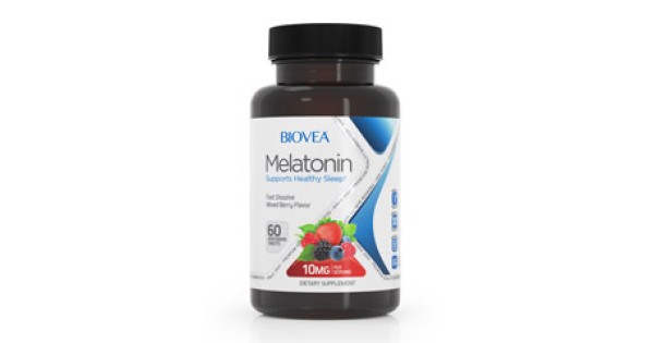 BIOVEA (EUROVITAL) 10 MG MELATONIN FAST DISSOLVE 60 TABLETS | Farmacia ...